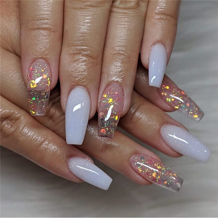 40 Gorgeous Summer Coffin Acrylic Nails Ideas That Will Inspire You