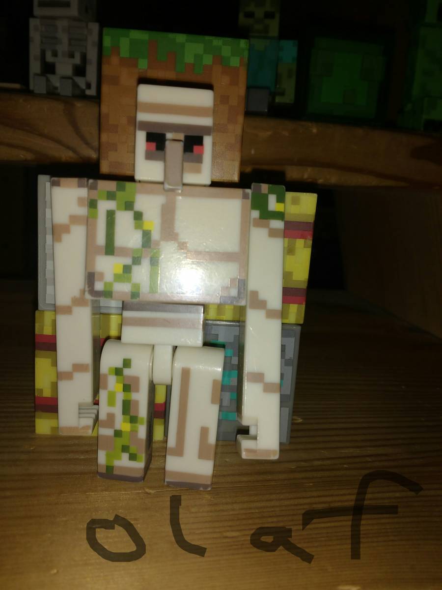 Bendable Minecraft Papercraft Iron Golem Kupfergolem Fotodruck Von