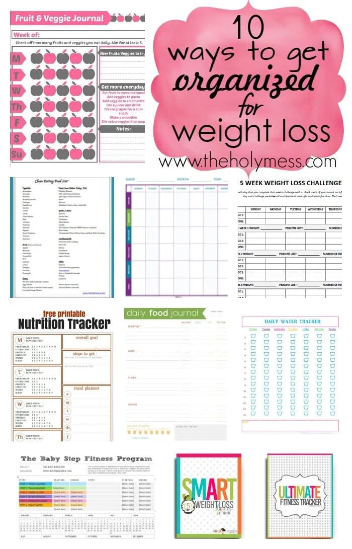 Weight Loss Tracker Printable