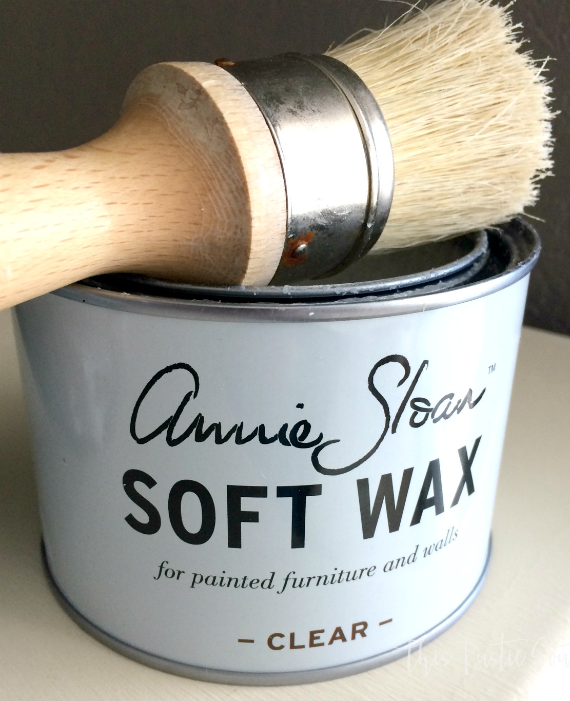 Annie Sloan Dark Wax Tutorial This Rustic Soul