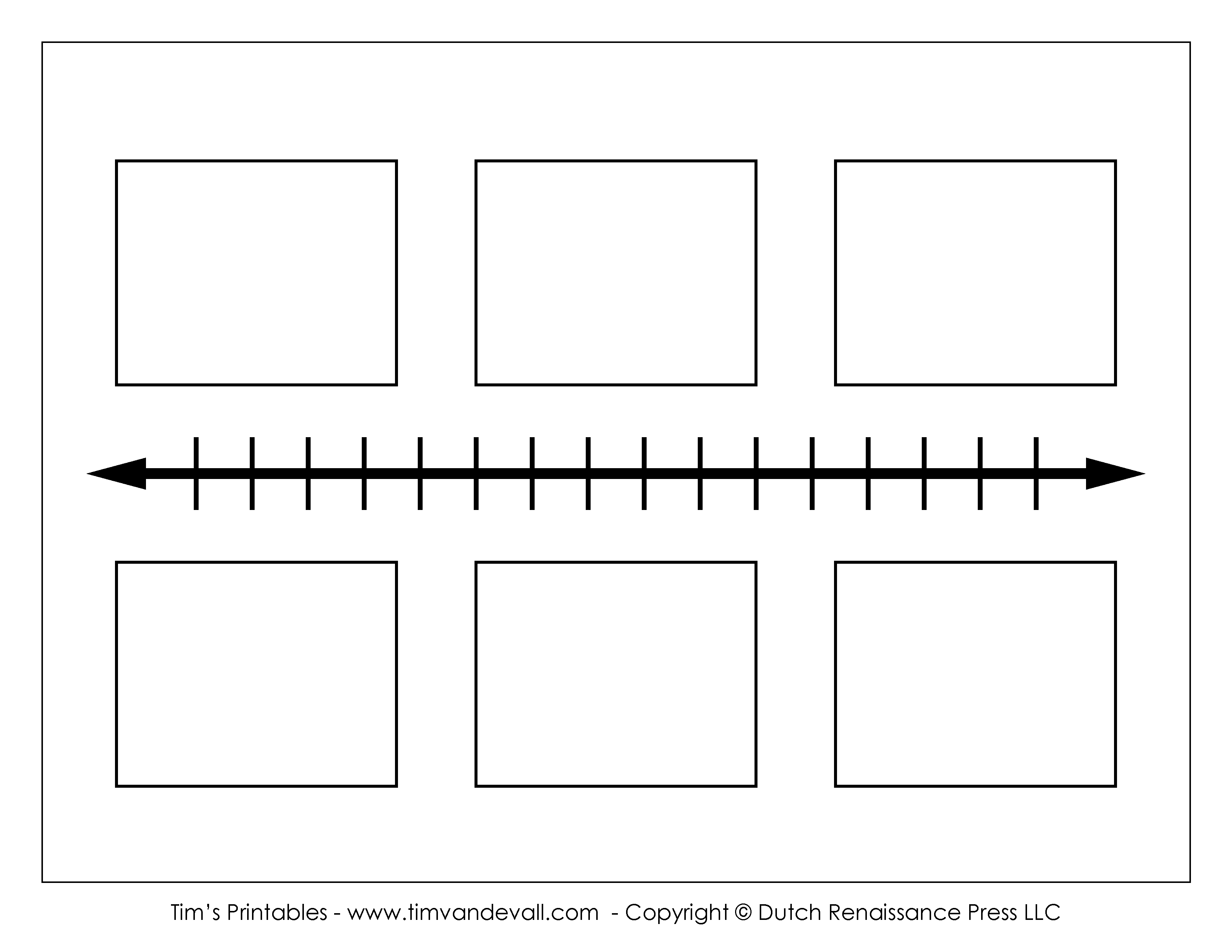 Printable Blank Timeline Tims Printables