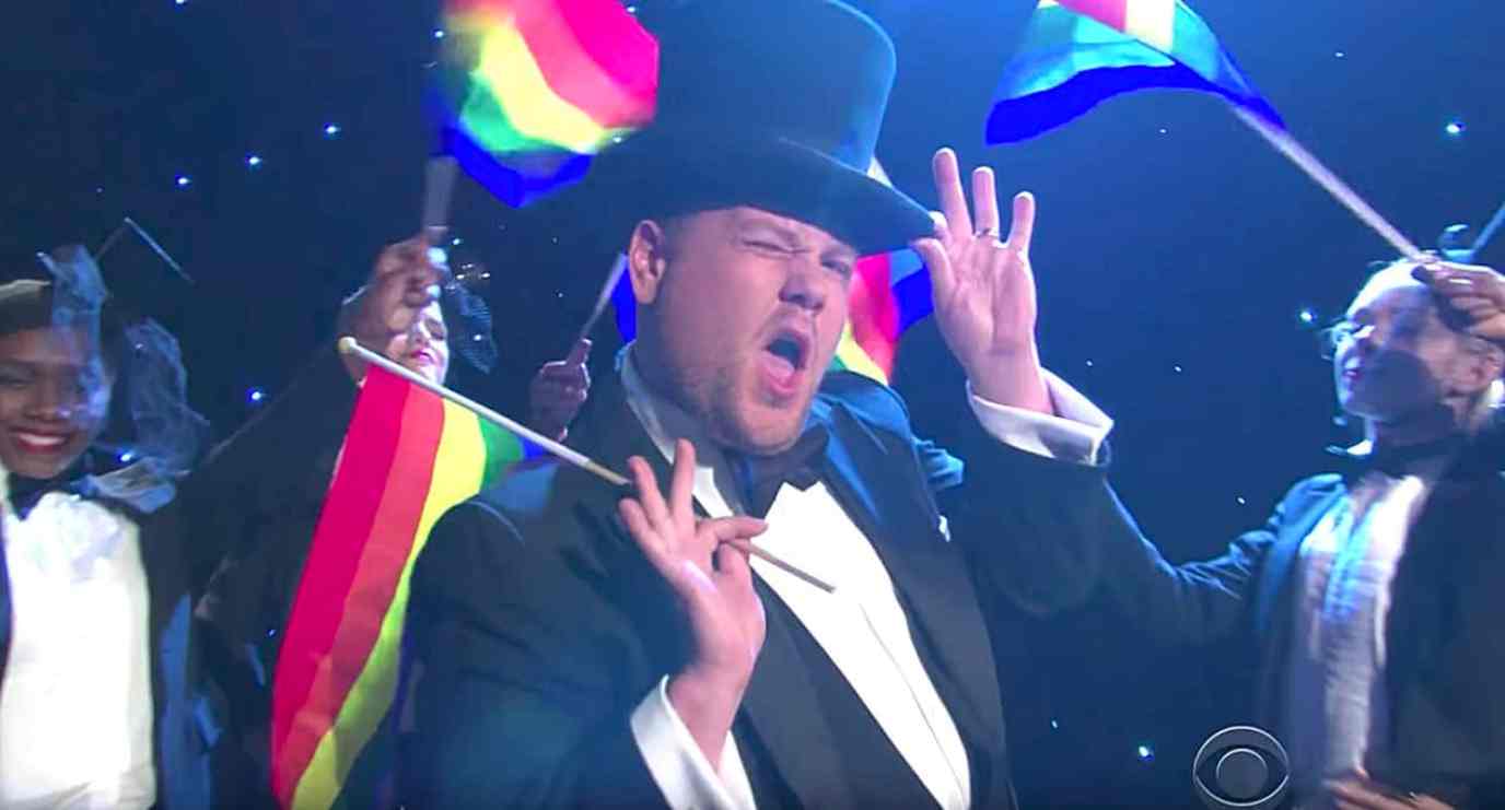 James Corden Sings L G B T For Transgender Troops Watch Towleroad