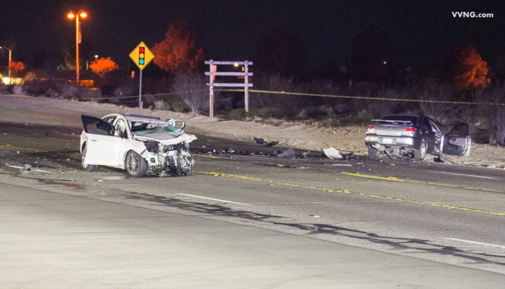 2 Killed 1 Airlifted In A Two Car Crash On Bear Valley Road In