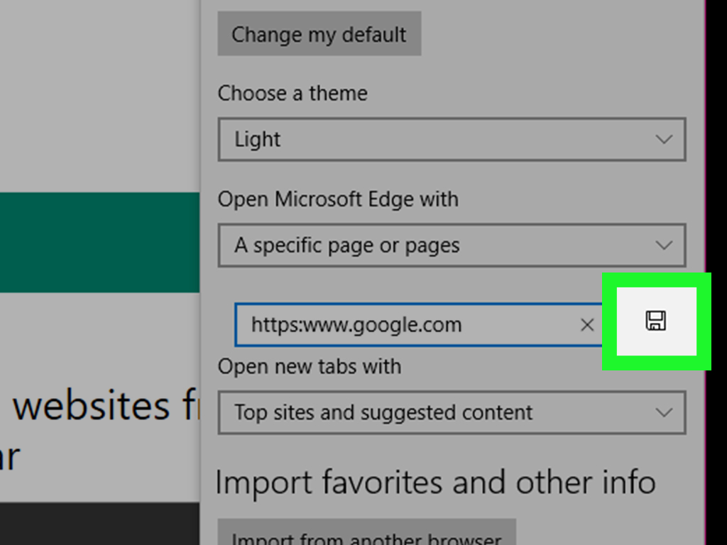 Make Microsoft Edge Default Turn On Or Off Make Micro