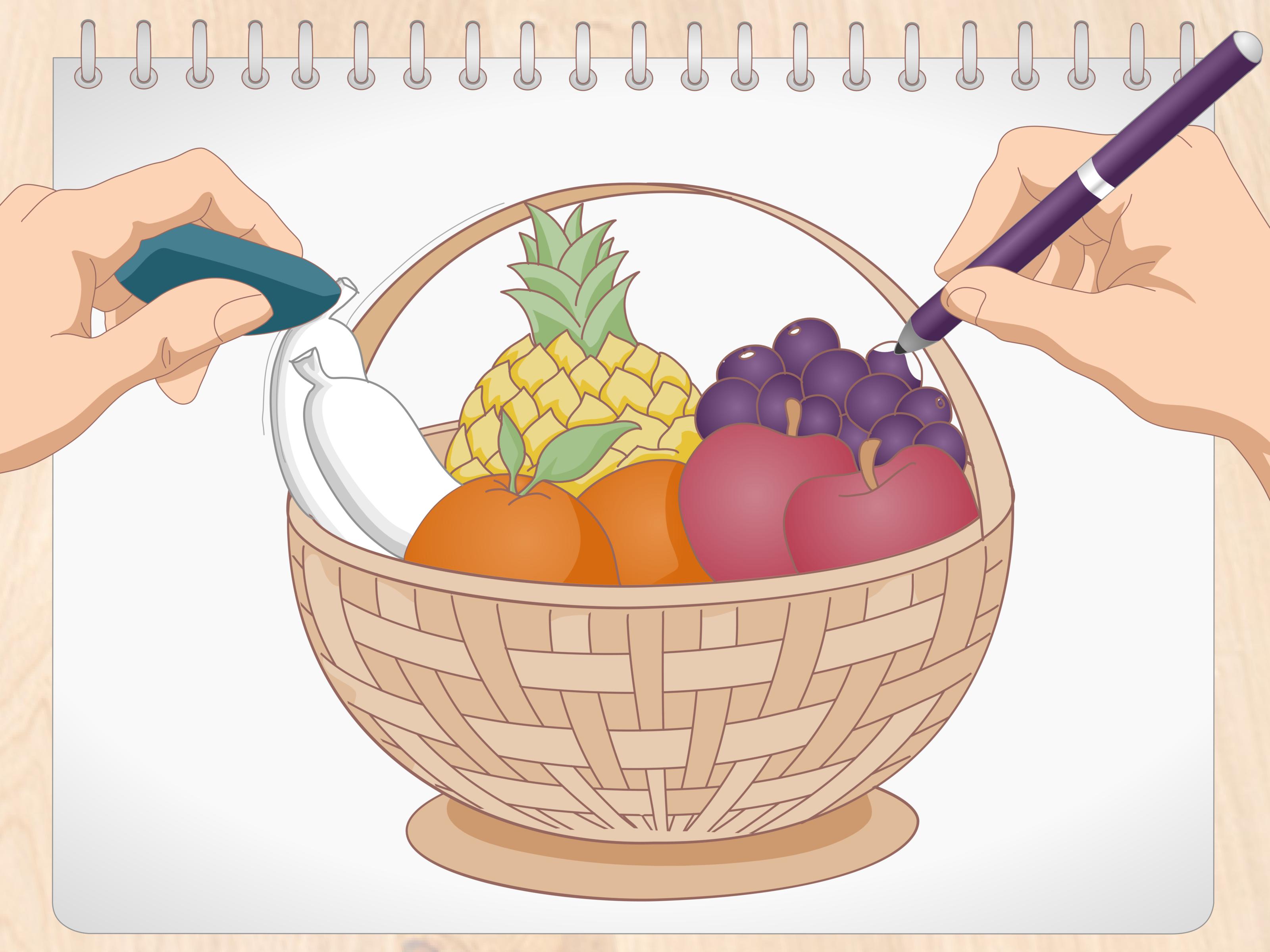 Dibujos Con Sombras Faciles De Frutas 25 Ideas De Frutas A Lapiz