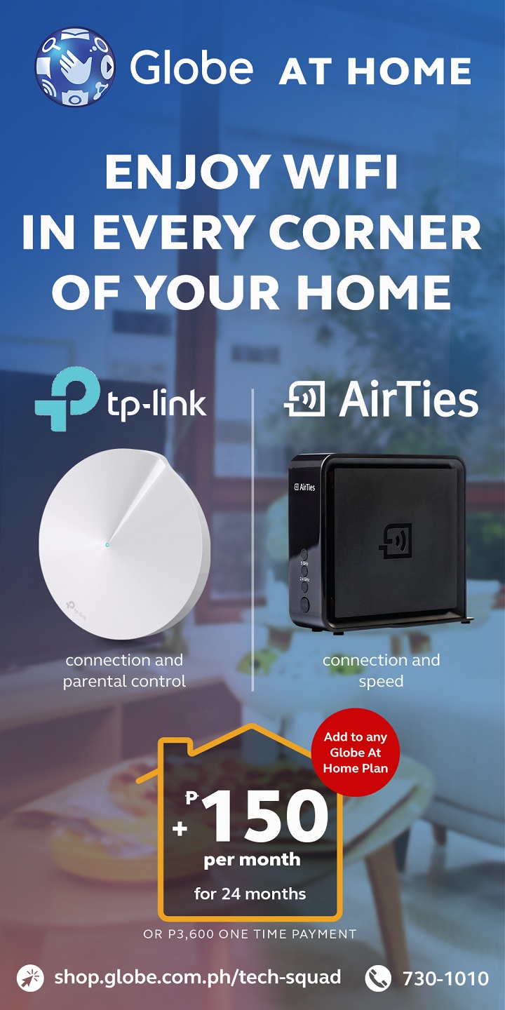 Globe Now Offers Two Wifi Mesh Devices To Improve Home Connectivity