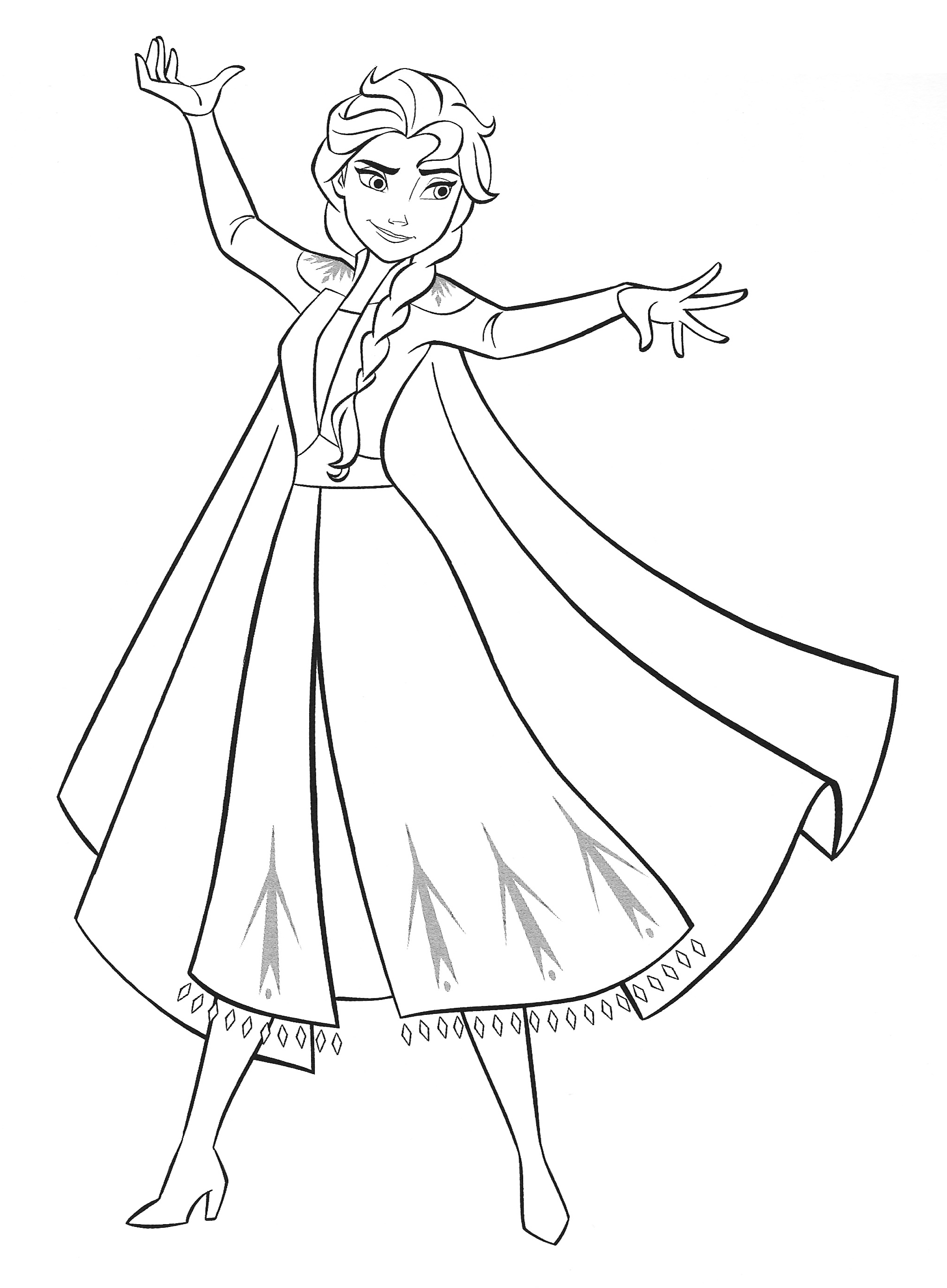 Frozen Coloring Pages Printables