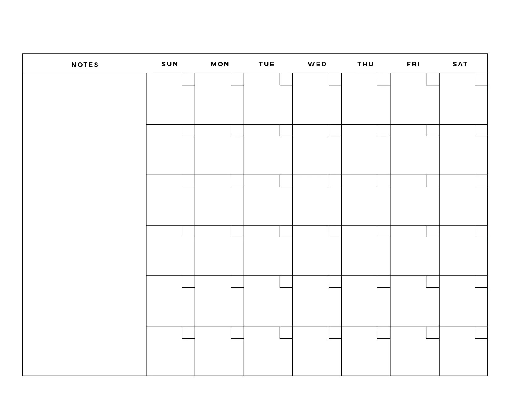 Printable Blank Calendar Templates Wiki Calendar Blank Monthly