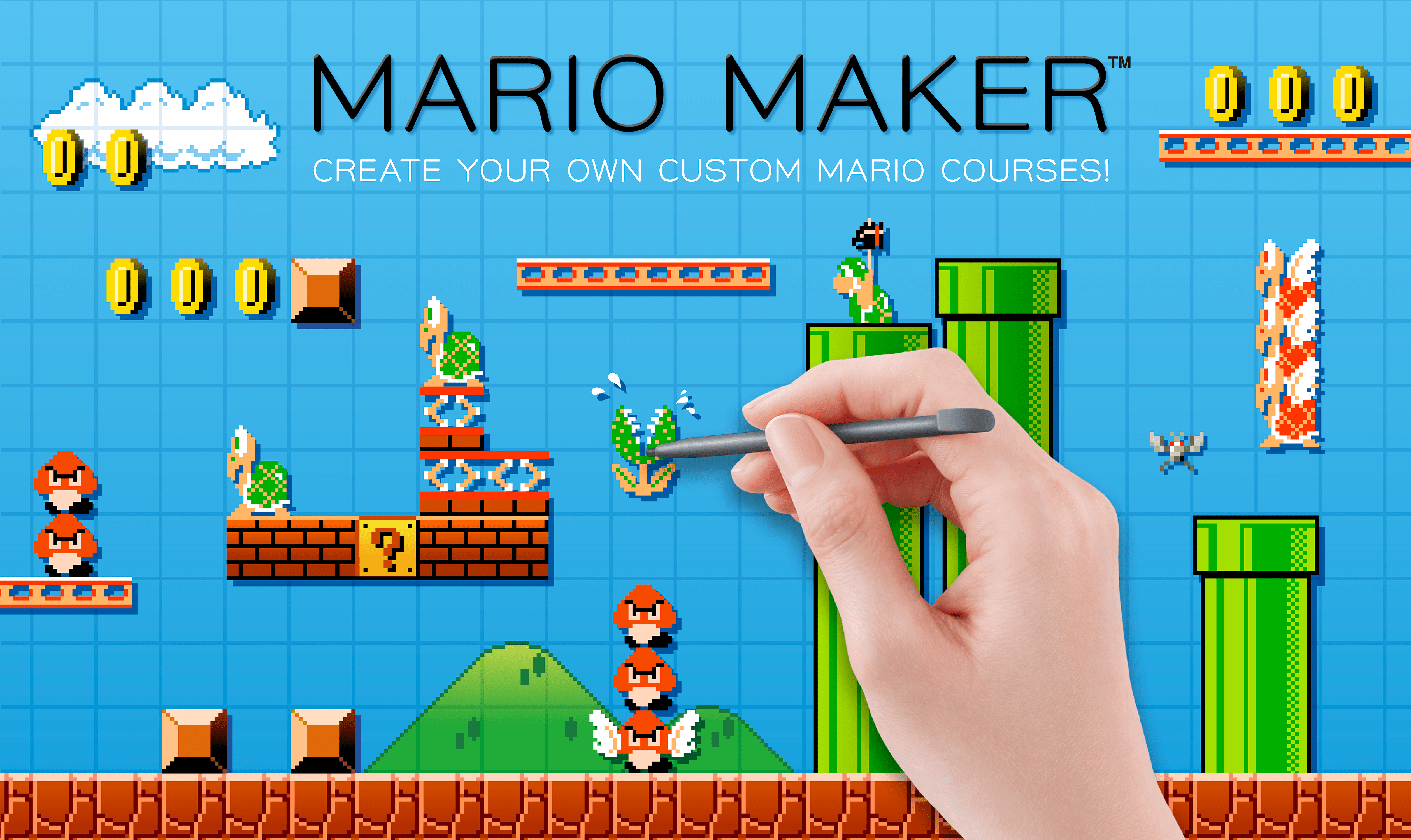 Con Super Mario Maker Crea Tu Propio Mundo De Mario Bros