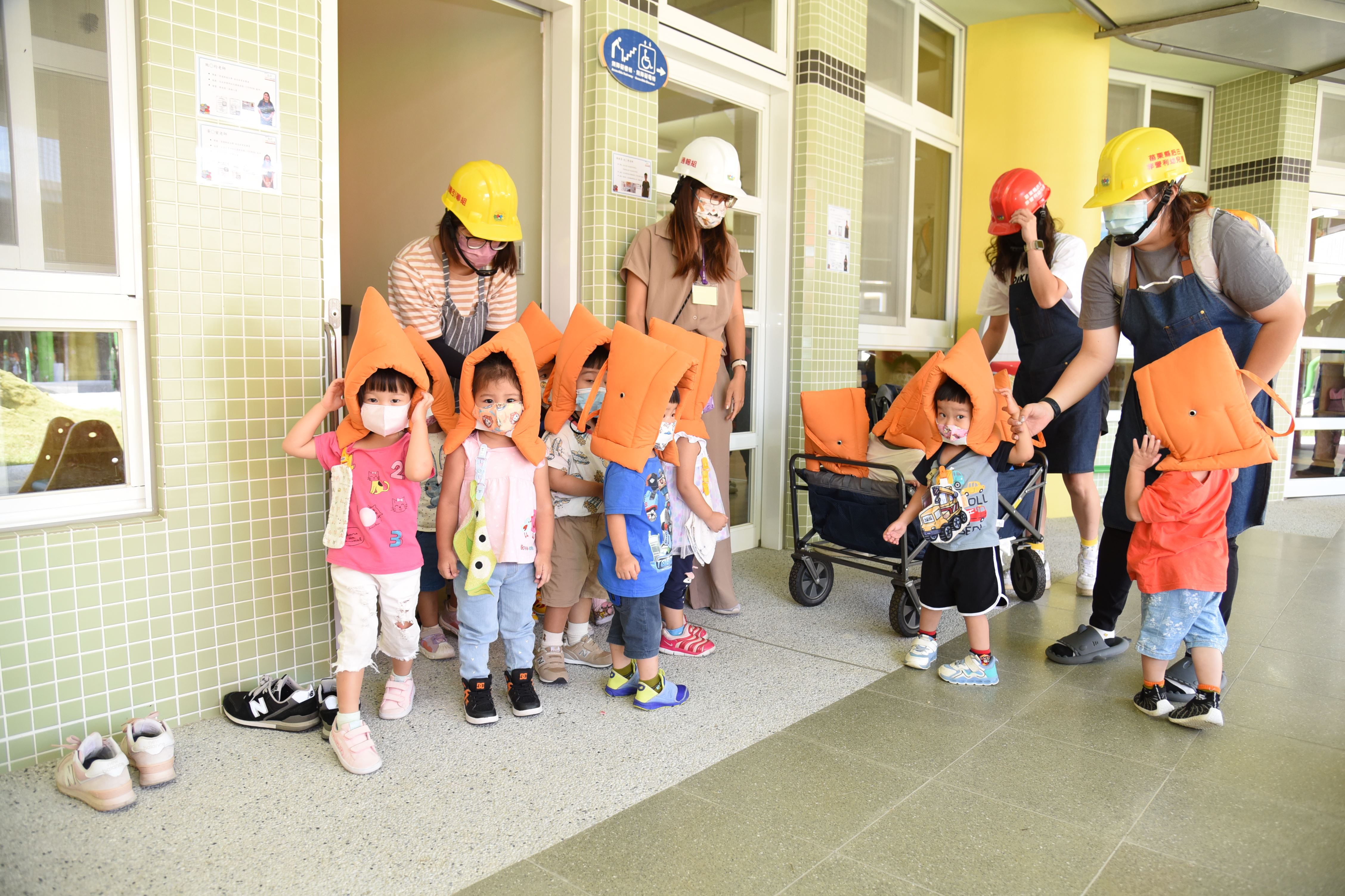 扎根幼兒園 防災總動員 縣長視察防災演練情形 好視新聞網