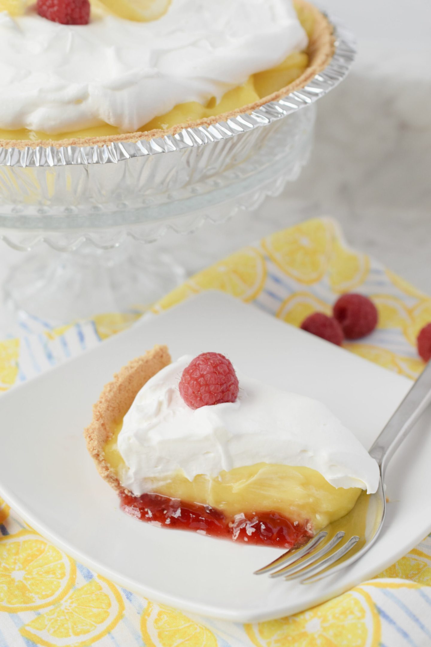 Creamy Lemon Layered Pie Who Needs A Cape