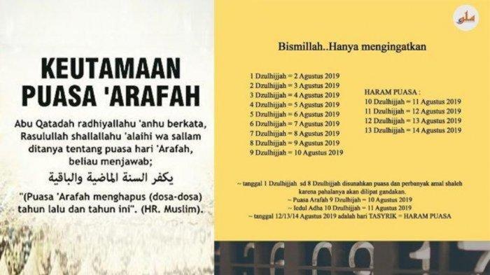 Berapa Hari Puasa Bulan Dzulhijjah