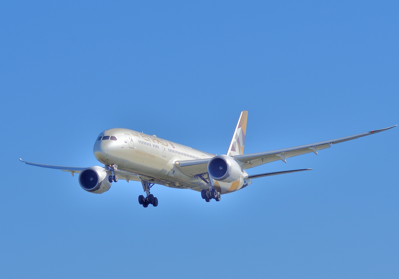 エティハド航空 Etihad Airways Eyetd Boeing 787 9 A6 Blr 飛行機大好き！