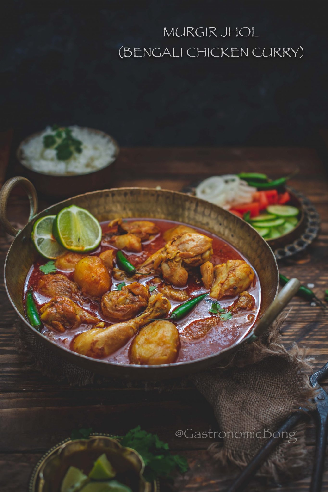 Murgir Jhol Bengali Chicken Curry Gastronomic Bong