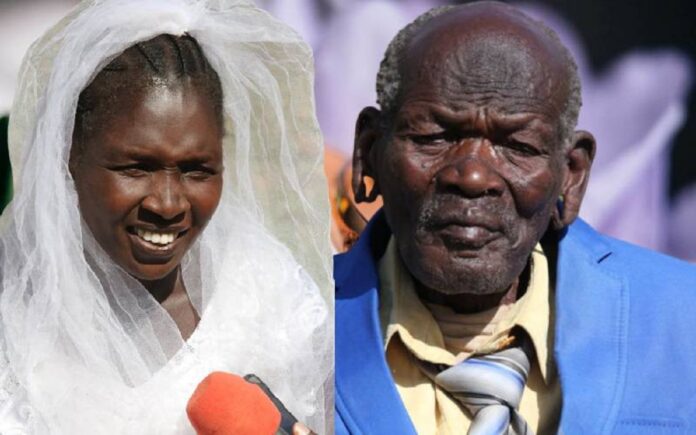 99 Year Old Man Marries His 40 Year Old Girlfriend After 20