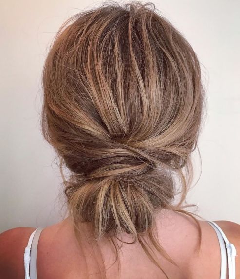 60 Easy Updo Hairstyles For Medium Length Hair In 2020