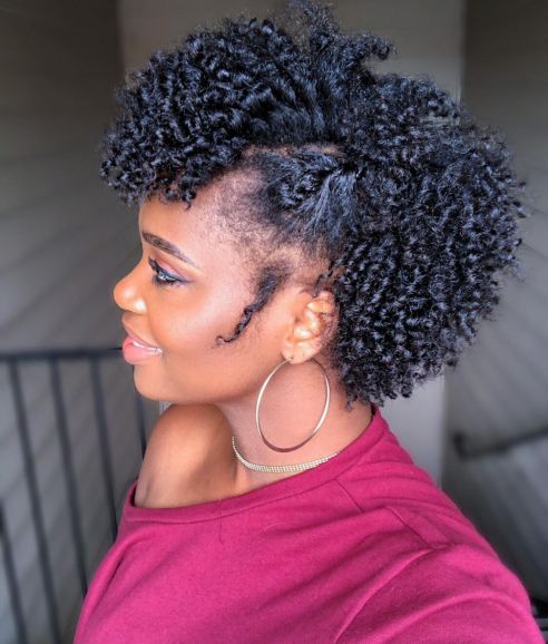 75 Most Inspiring Natural Hairstyles For Short Hair In 2020