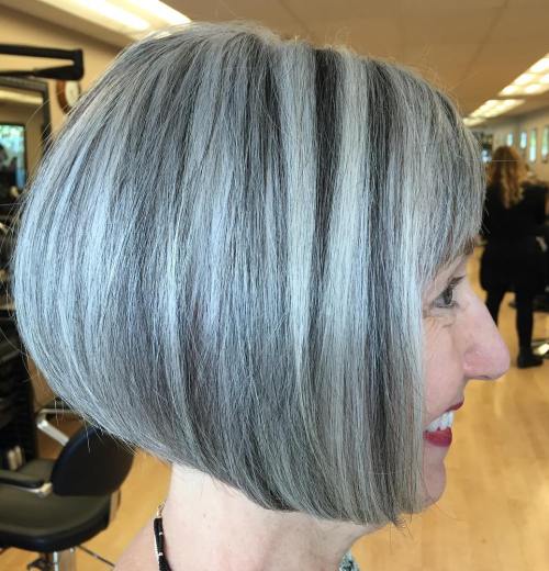 60 Gorgeous Hairstyles For Gray Hair