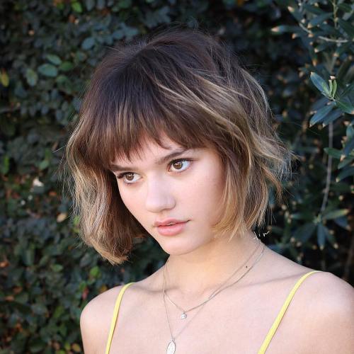 Best Short Wavy Hair With Bangs Ideas For 2021