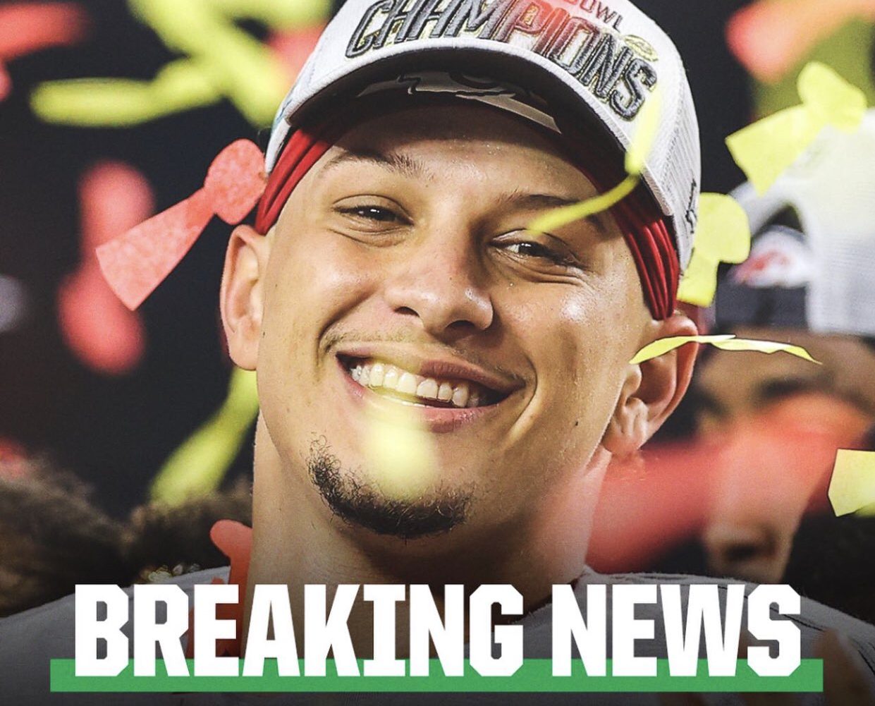 Patrick Mahomes Chiefs Reach Nfl Record Breaking 10 Year Deal The