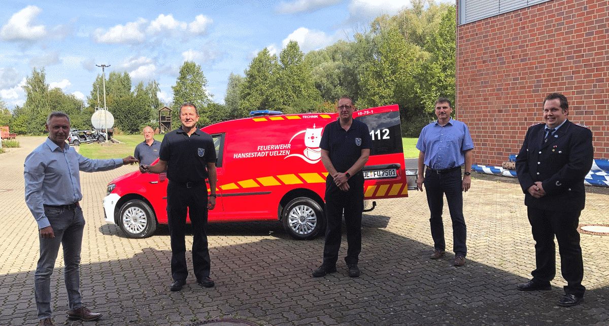 Neues Fahrzeug Für Die Feuerwehr Offiziell übergeben