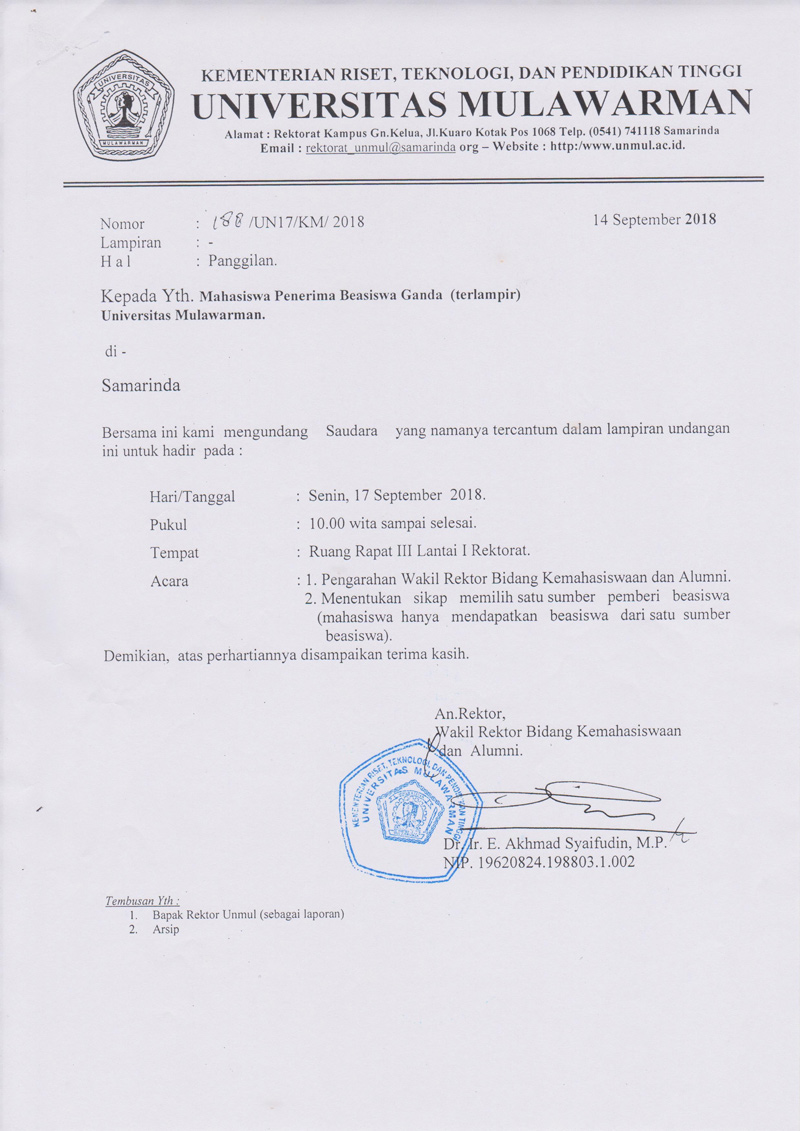 Contoh Format Surat Panggilan Karyawan Mangkir Kerja Surat Panggilan