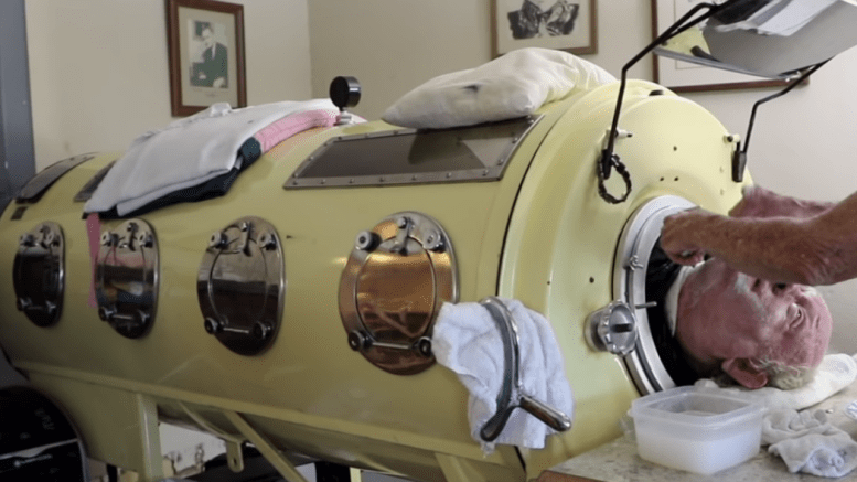 Dallas News Features Polio Survivor Living In Iron Lung Vaxxter