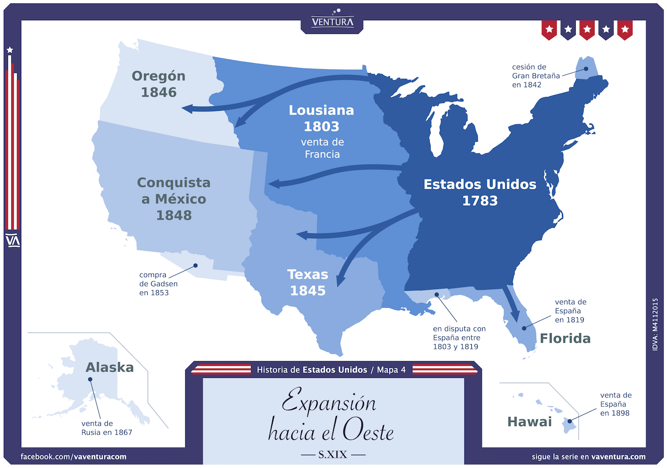 La Historia De Estados Unidos 1750 1914 Ventura