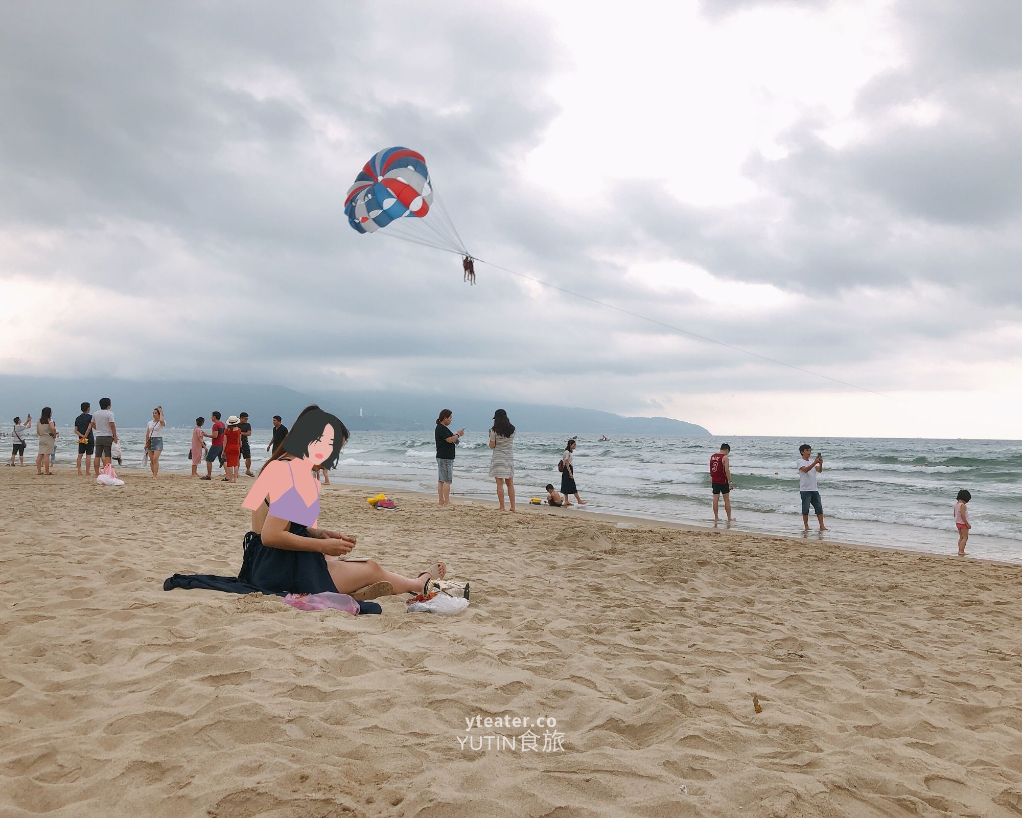 峴港｜美溪海灘，世界 6 大美麗海灘之一．水上活動價目表