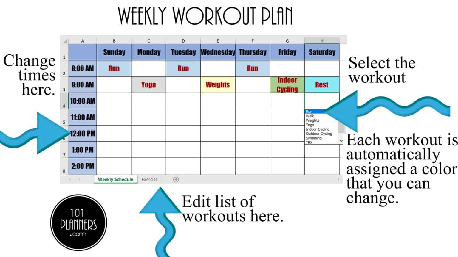 Free Fitness Planner Printable Book Customize Online And Print