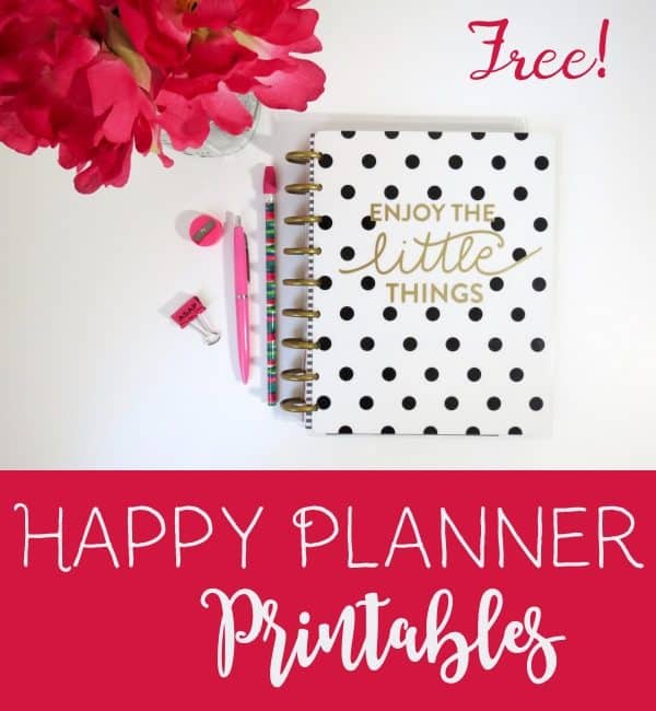 Free Happy Planner Printables Customize Online And Print At Home