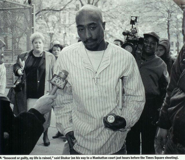 Tupac Interview Outside Courthouse New York Hours Before Shoot