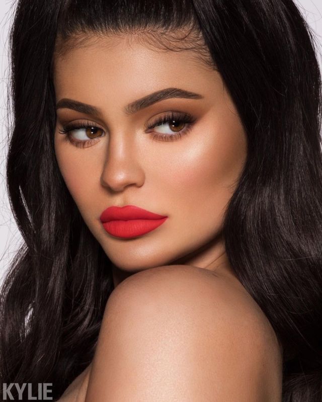 Kylie Jenner Shoots For Kylie Cosmetics Campaign 2018