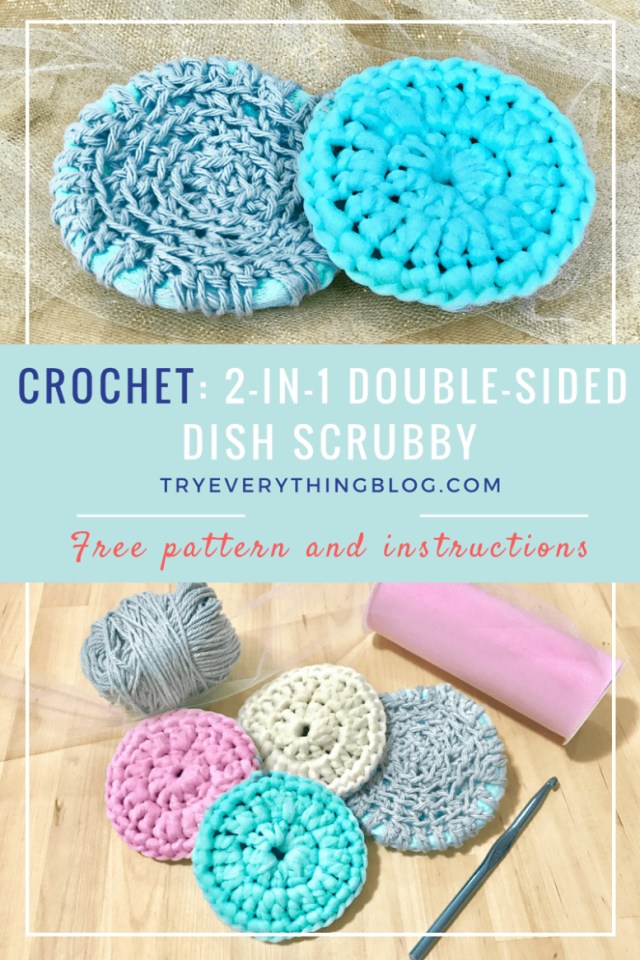 35 Best Crochet Spiral Scrubbie Pattern