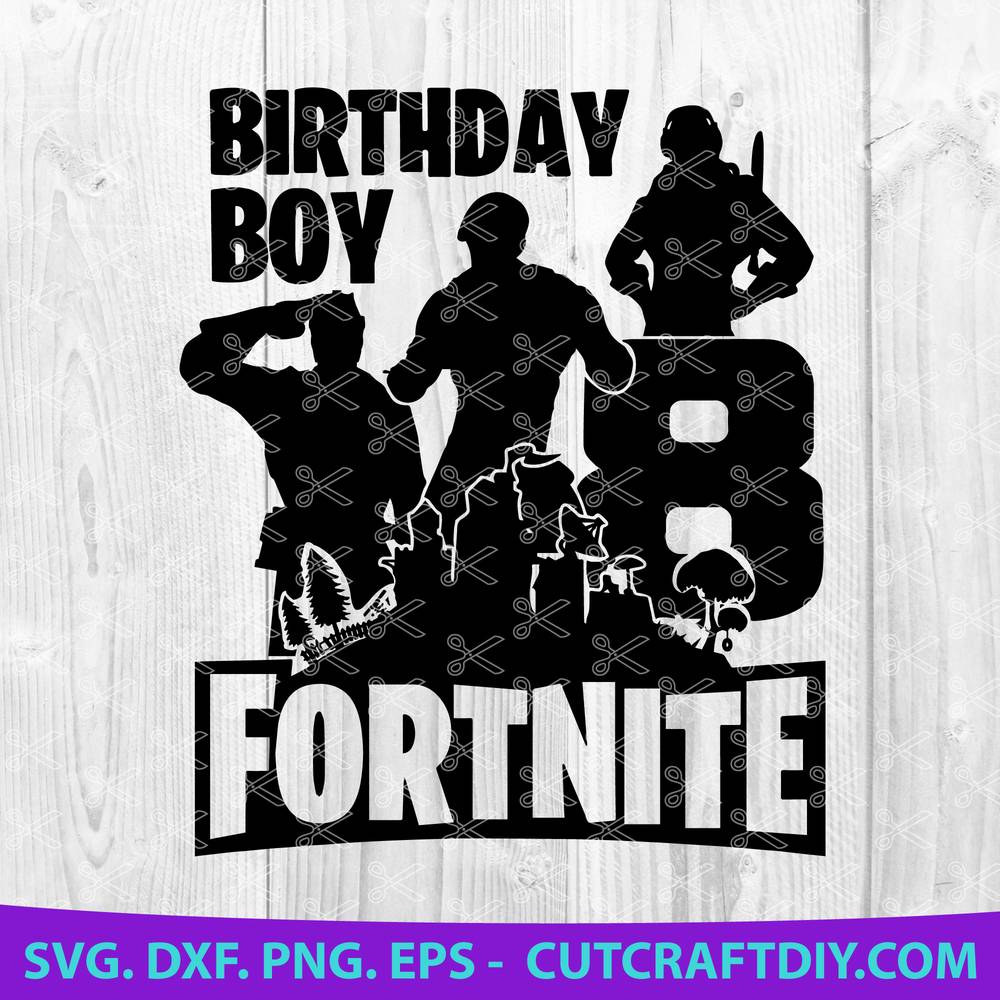 Fortnite Birthday Svg Free Web Fortnite Svg Free Cut File For Cricut