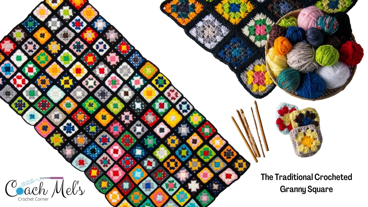 The Traditional Crocheted Granny Square Is It Making A Comeback