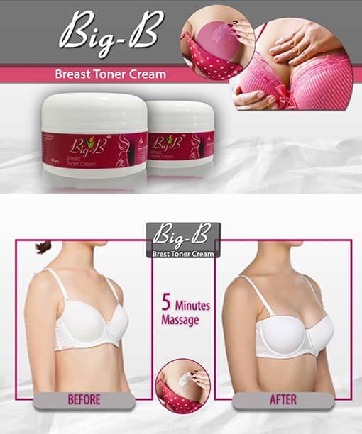 Big B Breast Toner Cream Pakistan Lahore Karachi Islamabad