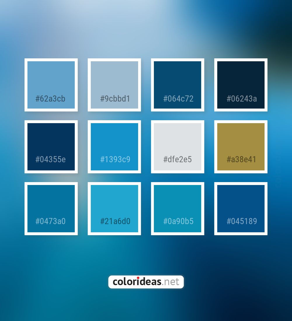 Navy Teal Turquoise Color Palette Teal Color Palette