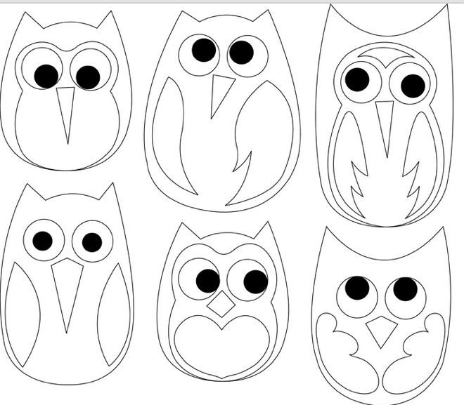 Cut Out Free Printable Owl Template Hot Sex Picture