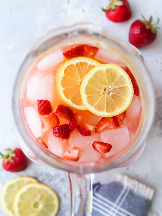 Easy Strawberry Lemonade Completely Delicious