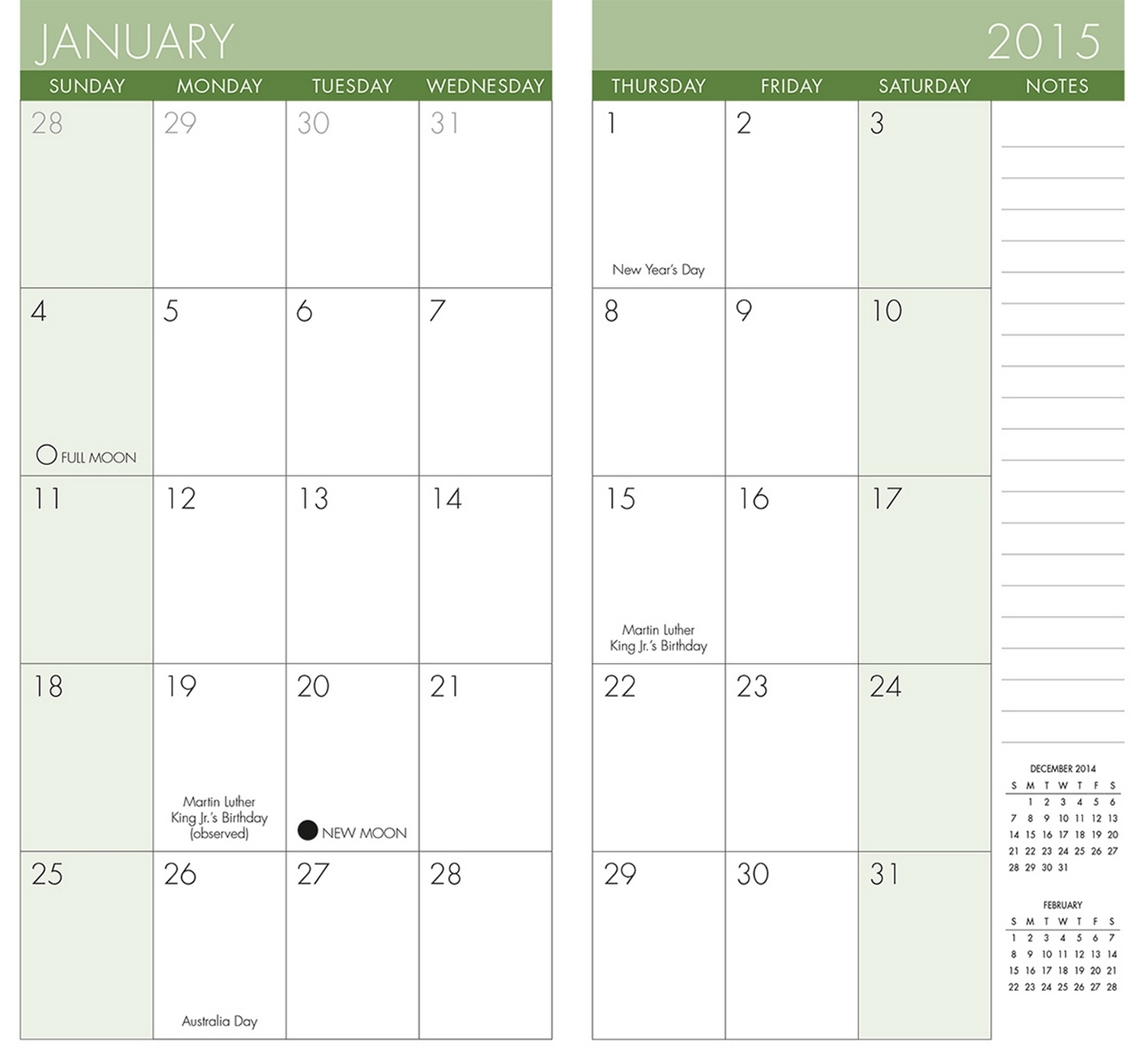 Pocket Calendar Template Get Organized The Easy Way Free Sample
