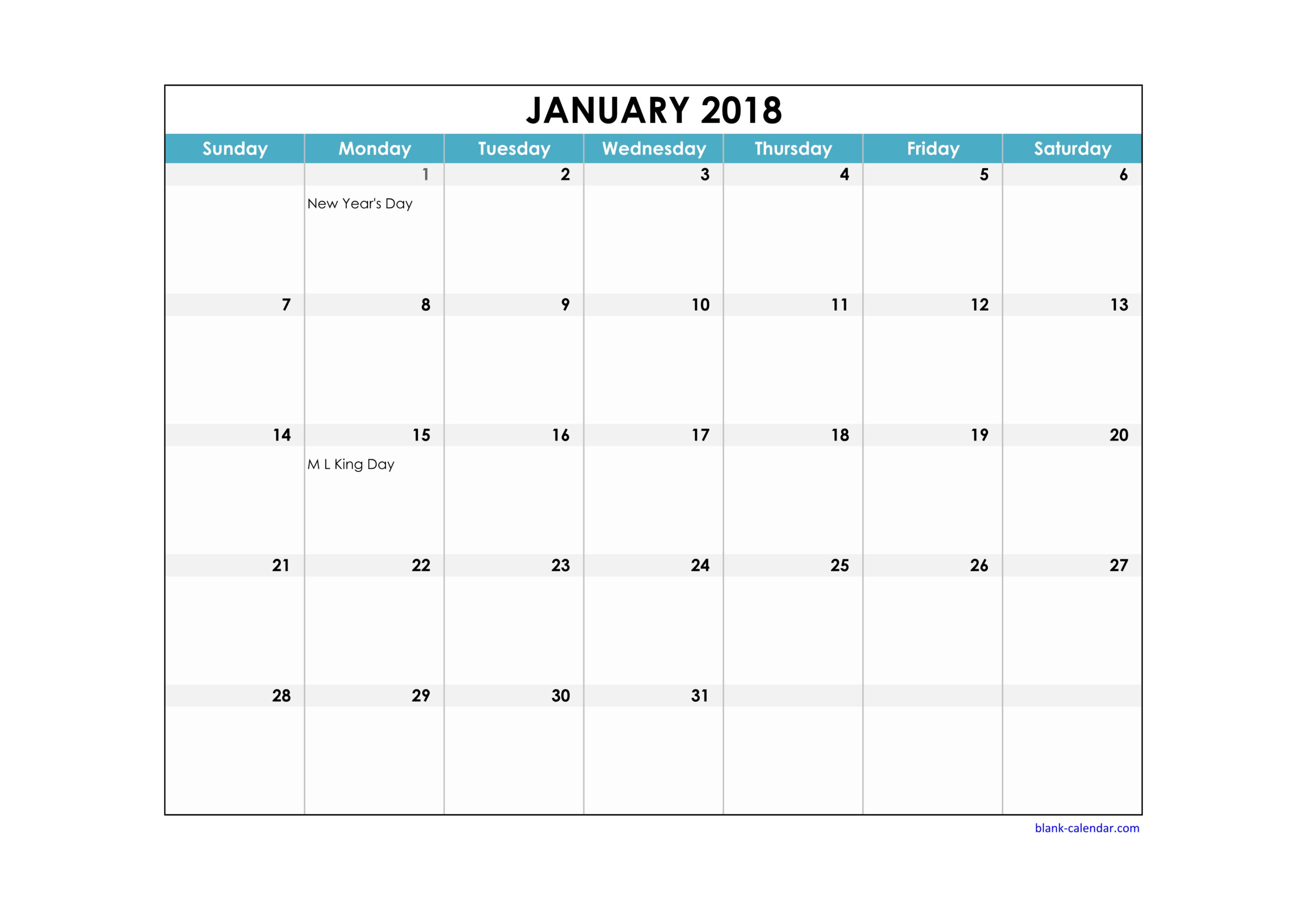 Large Printable Calendar All Calendars Are 100 Free And Can Be Printed