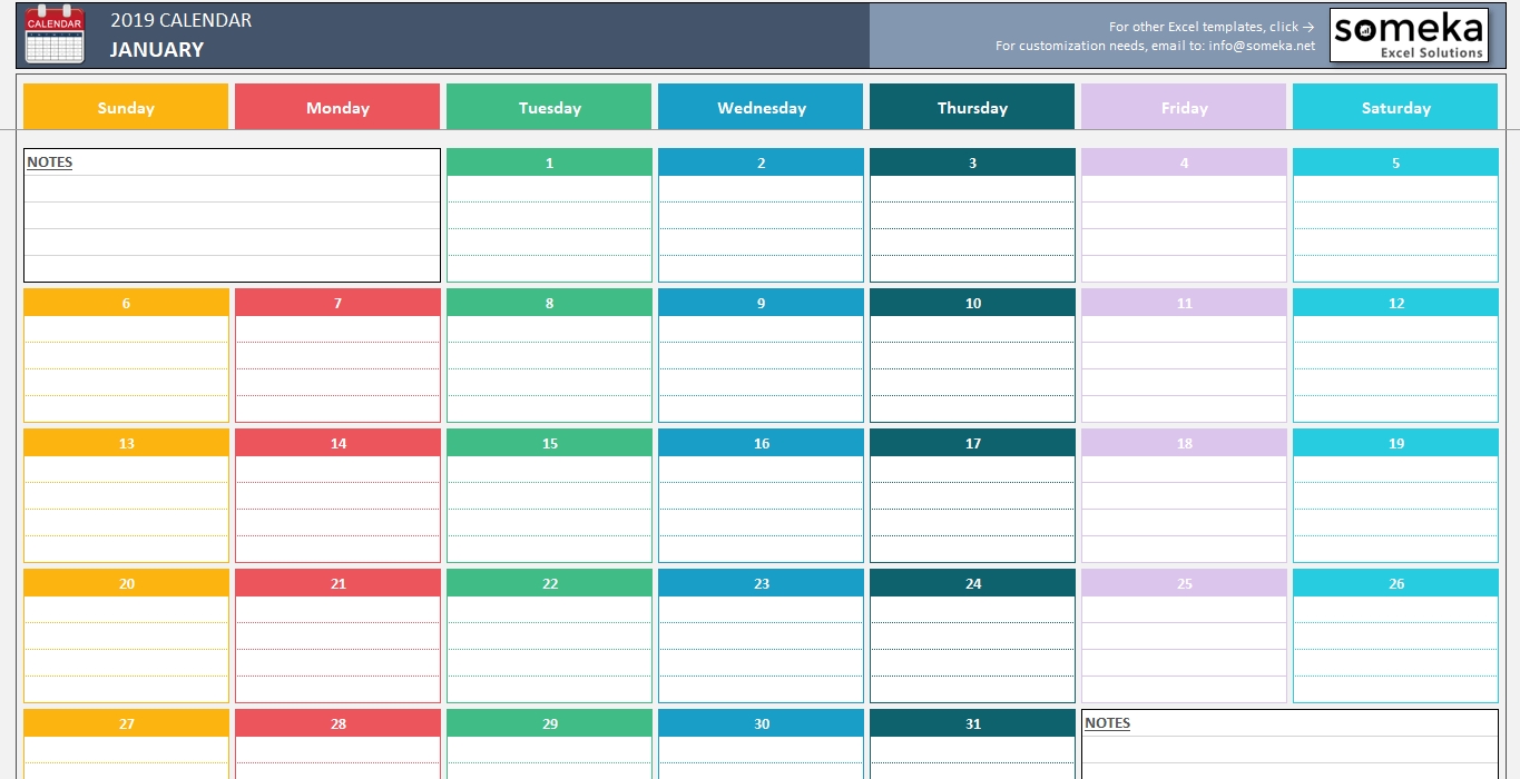 Everything You Need To Know About Calendar Templates In Excel 2023