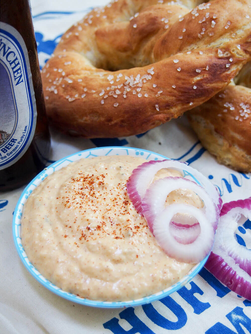 Obatzda German Beer Cheese Dip Carolines Cooking