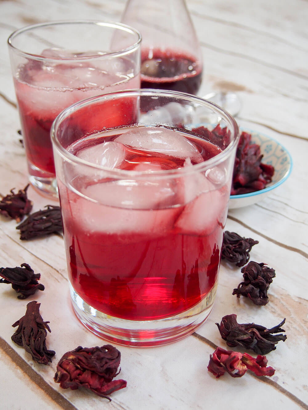 Agua De Jamaica Hibiscus Tea Carolines Cooking