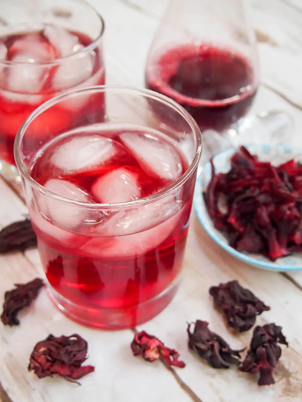 Agua De Jamaica Hibiscus Tea Carolines Cooking