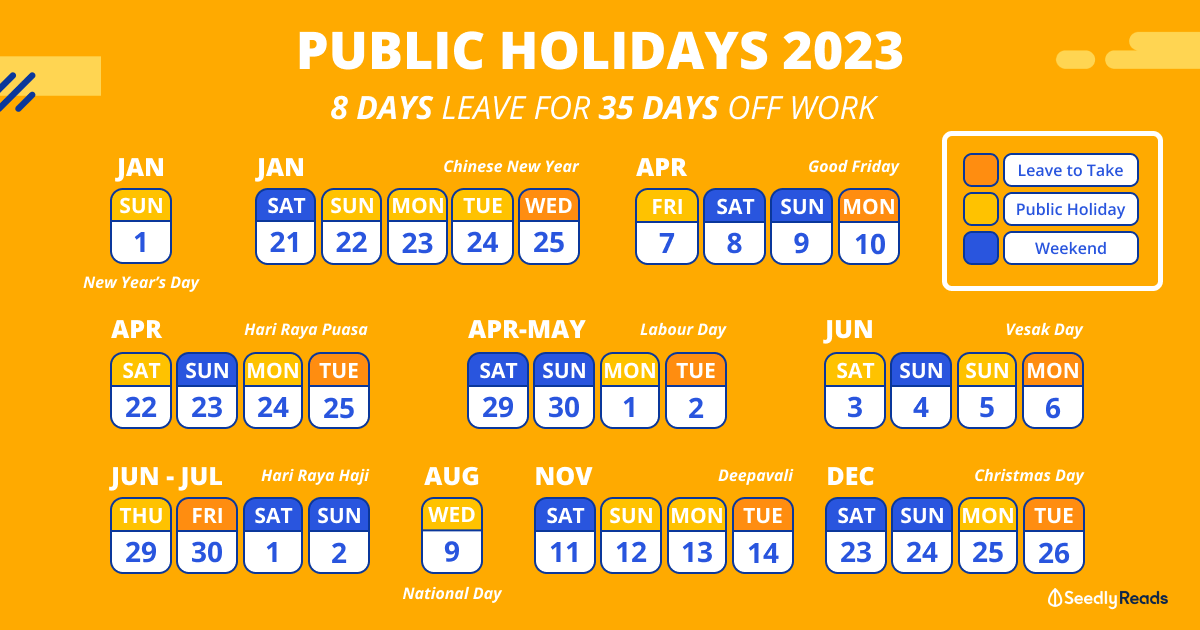 Singapore Public Holidays 2023 Get Latest News 2023 Update