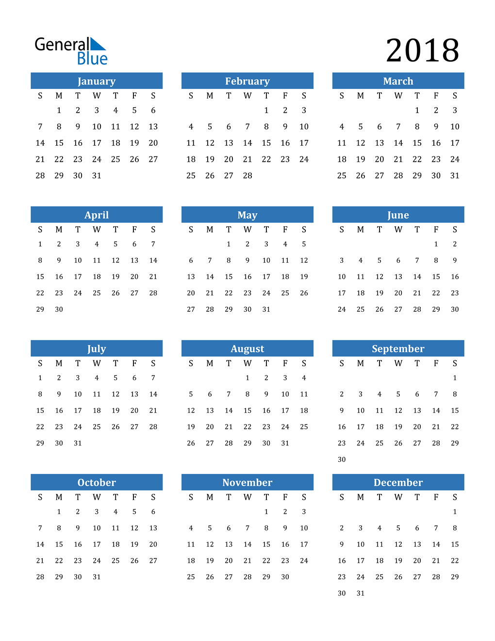 Printable Calendar 2018 Printable Word Searches