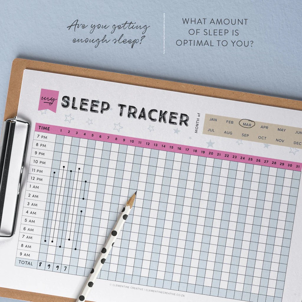 Sleep Tracker Printable