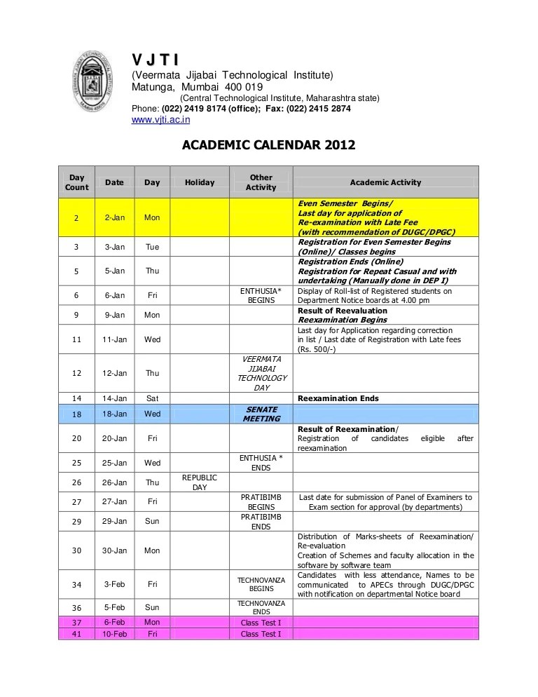 Jtcc Academic Calendar Printable Word Searches